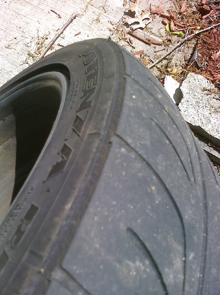 Sign of tread separation? How bad is this? - RX8Club.com